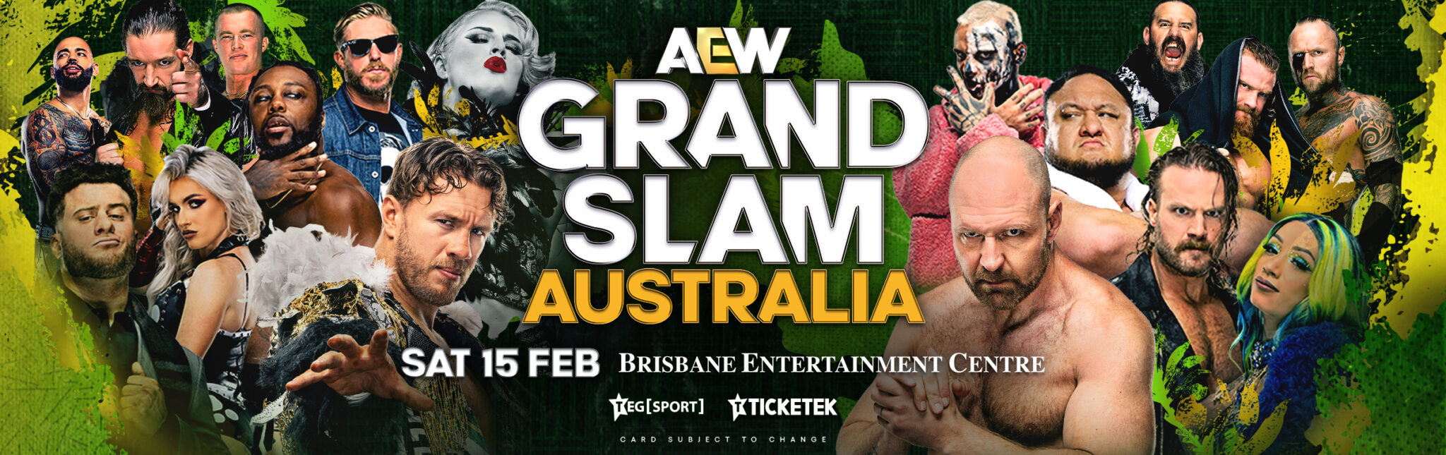 Aew Grand Slam Australia Brisbane Entertainment Centre